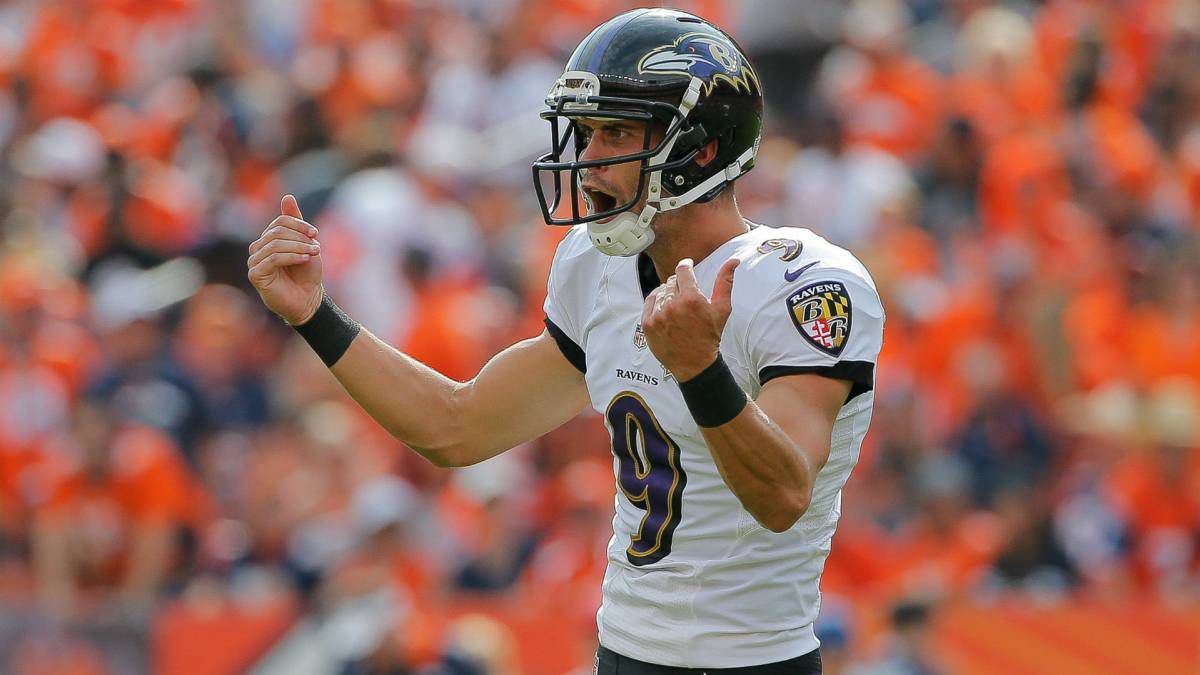 Justin Tucker's singing range is as good as his FG range