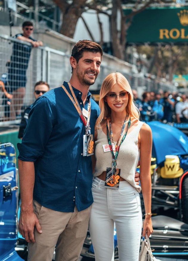 Thibaut Courtois Highly Impressed By 24 Year Old F1 Drivers